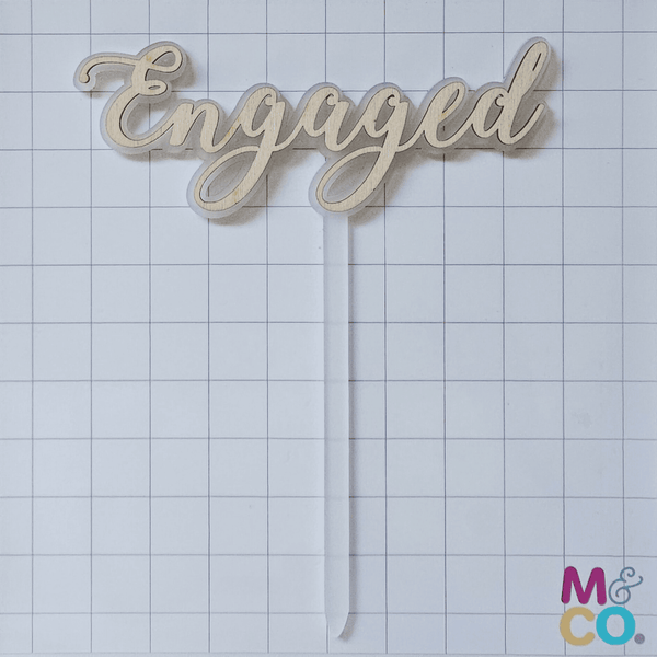 Engaged Topper – Mini & Co.